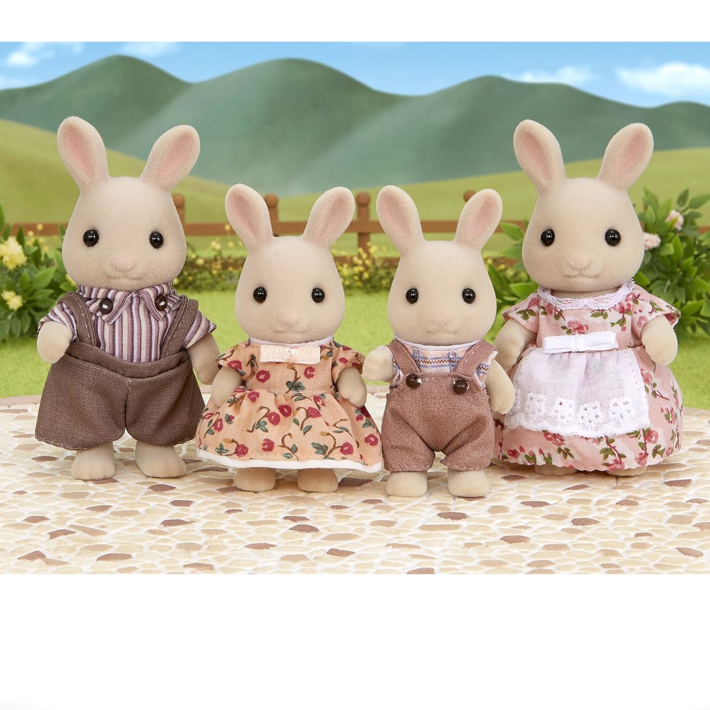 Calico Critters: Milk Rabbit Family (Japan Exclusive) – Aria Snacks